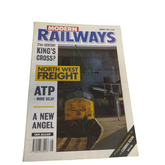 Modern Railways Magazine | Other | Modern Railways Magazine August 992 ...